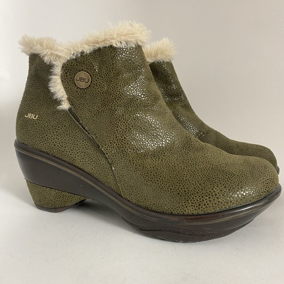 JBU | Shoes | Jbu Boots By Jambu Mesa Women 95m Ankle Boot Green ...